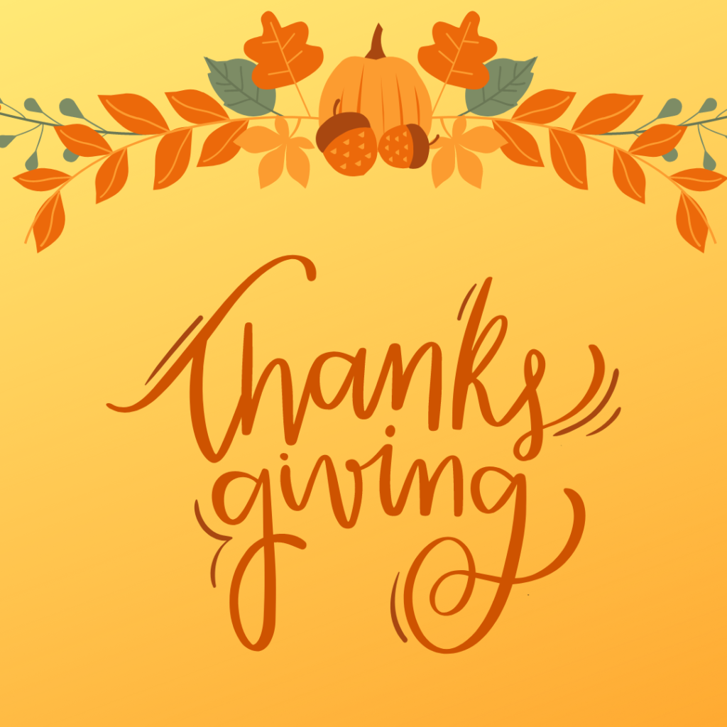 Thanksgiving Prompts for Each Day Next Week - Faithfully Stepping